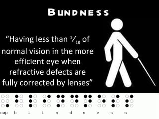 Disability blindness-Roger Cifuentes | PPT