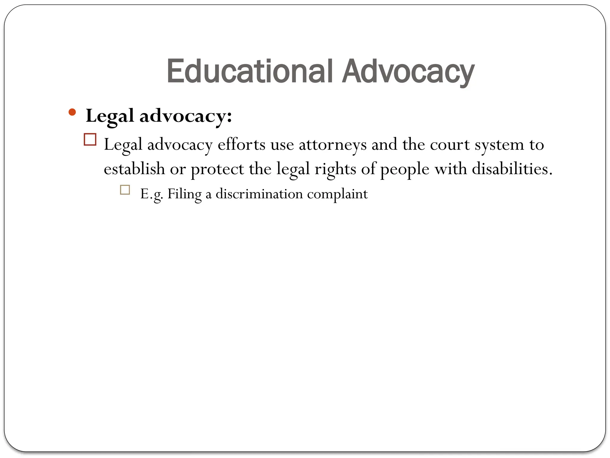 disability and education Advocacy and lobbying).pptx