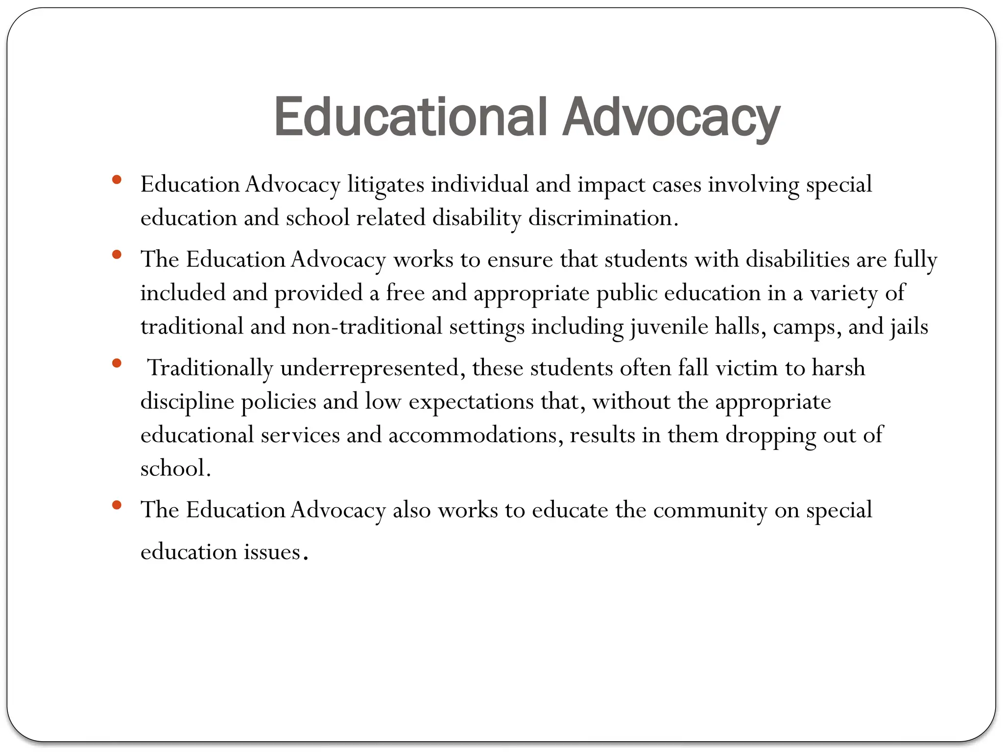 disability and education Advocacy and lobbying).pptx