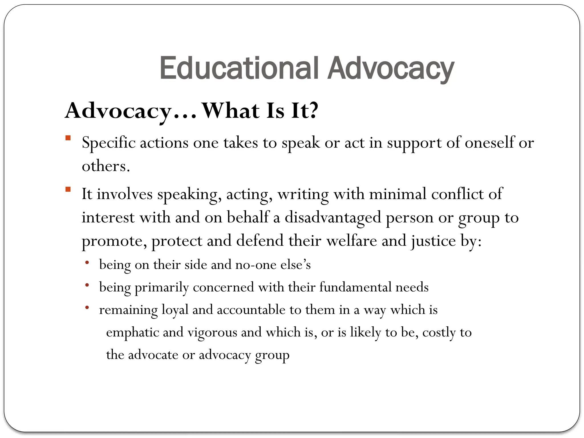 disability and education Advocacy and lobbying).pptx