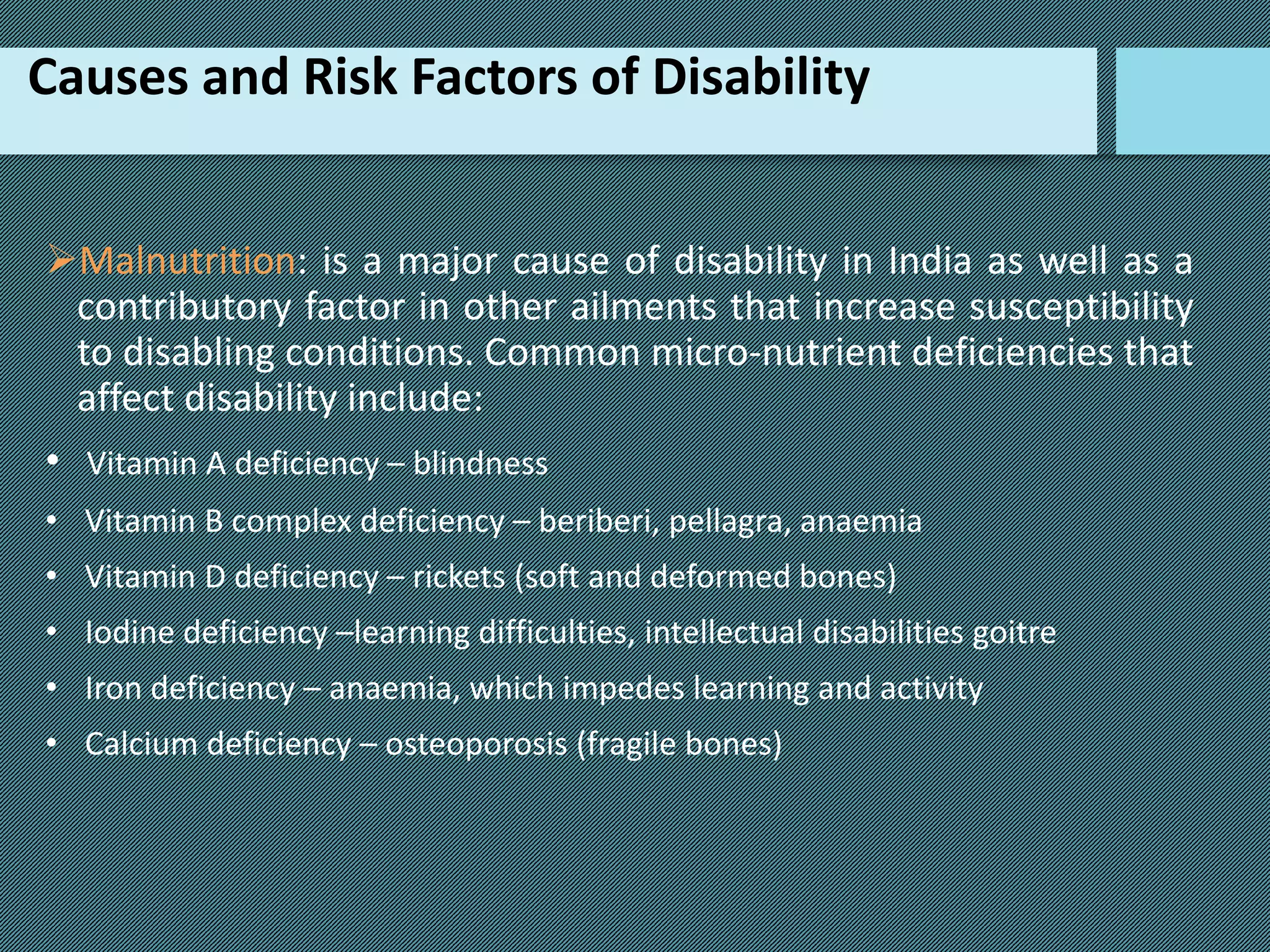Disability and impairment | PPTX