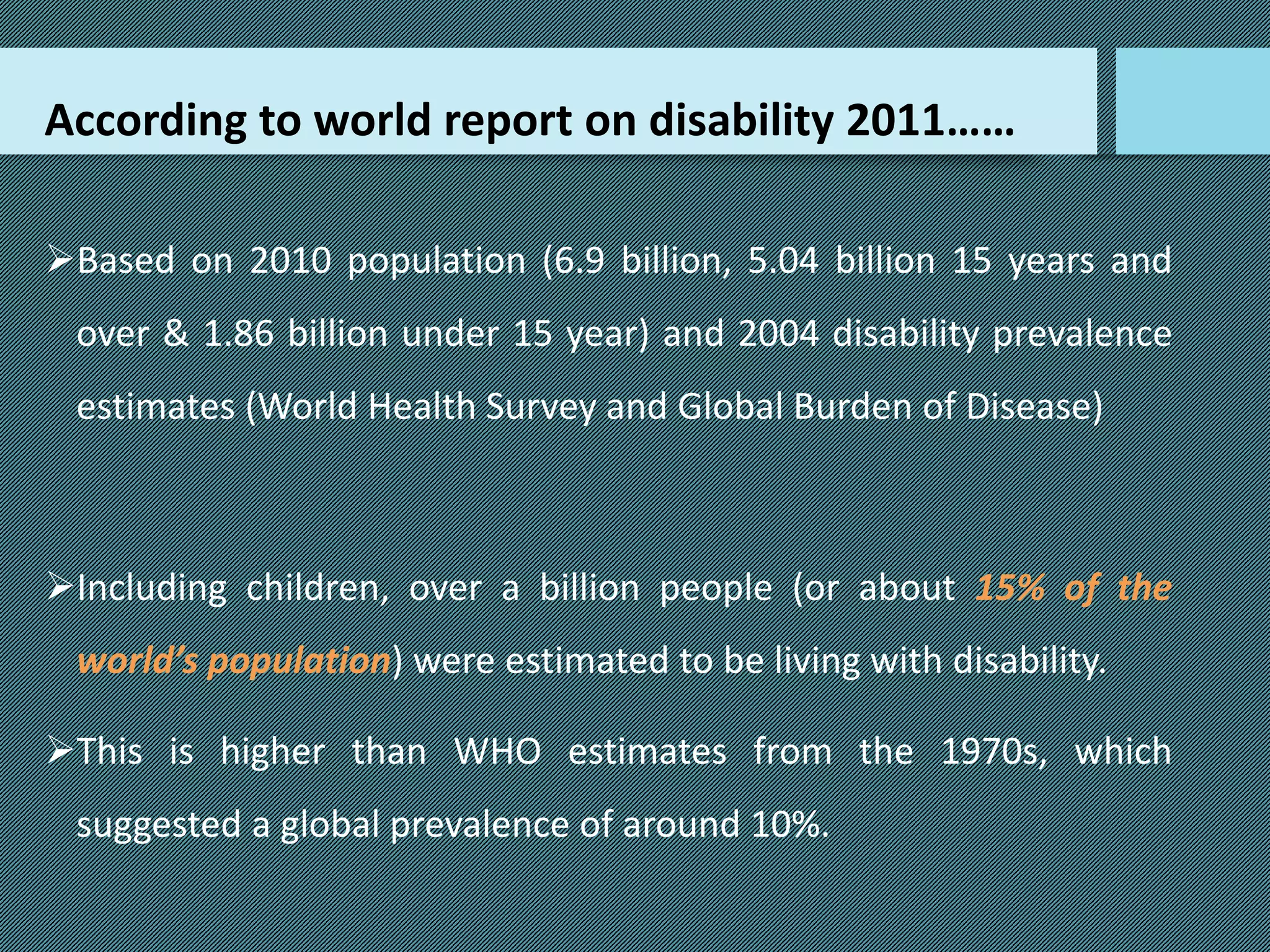 Disability and impairment | PPTX