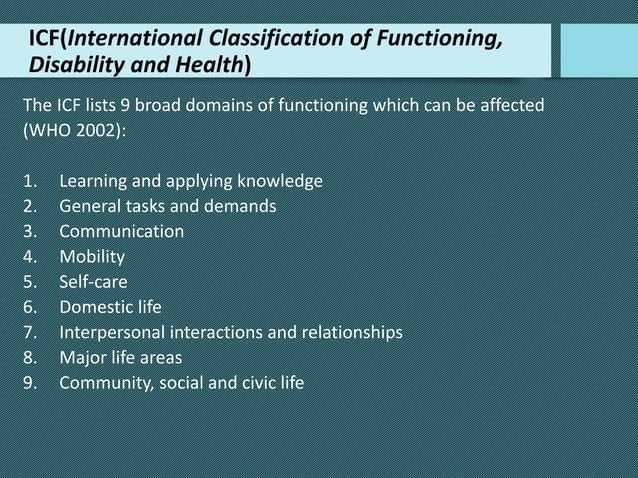 Disability and impairment | PPTX