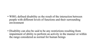 DISABILITY AND REHABILITATION.pptx