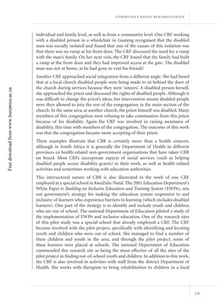 Disability and social_change_-_chapter_20_-_community-based_rehabilitation-_new_challenges | PDF