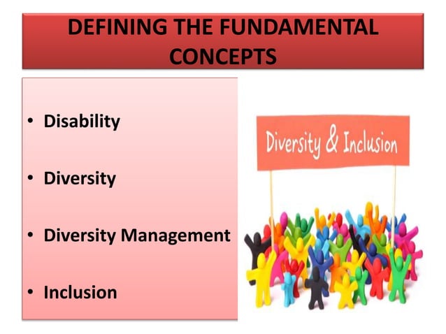 Disability as a Diversity Factor_Implications for HRM practices | PPT