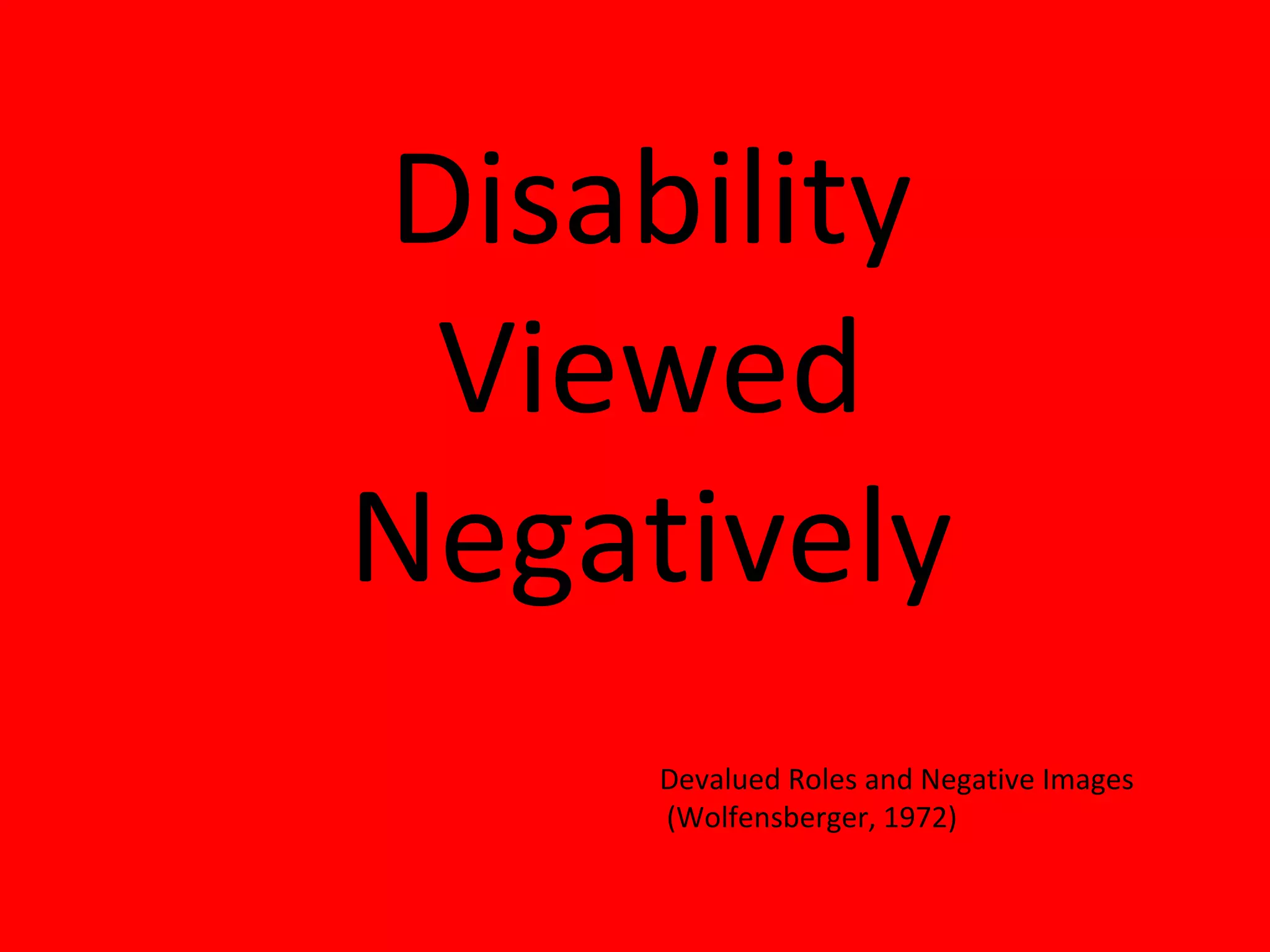 Disability awareness -powerpoint | PPT