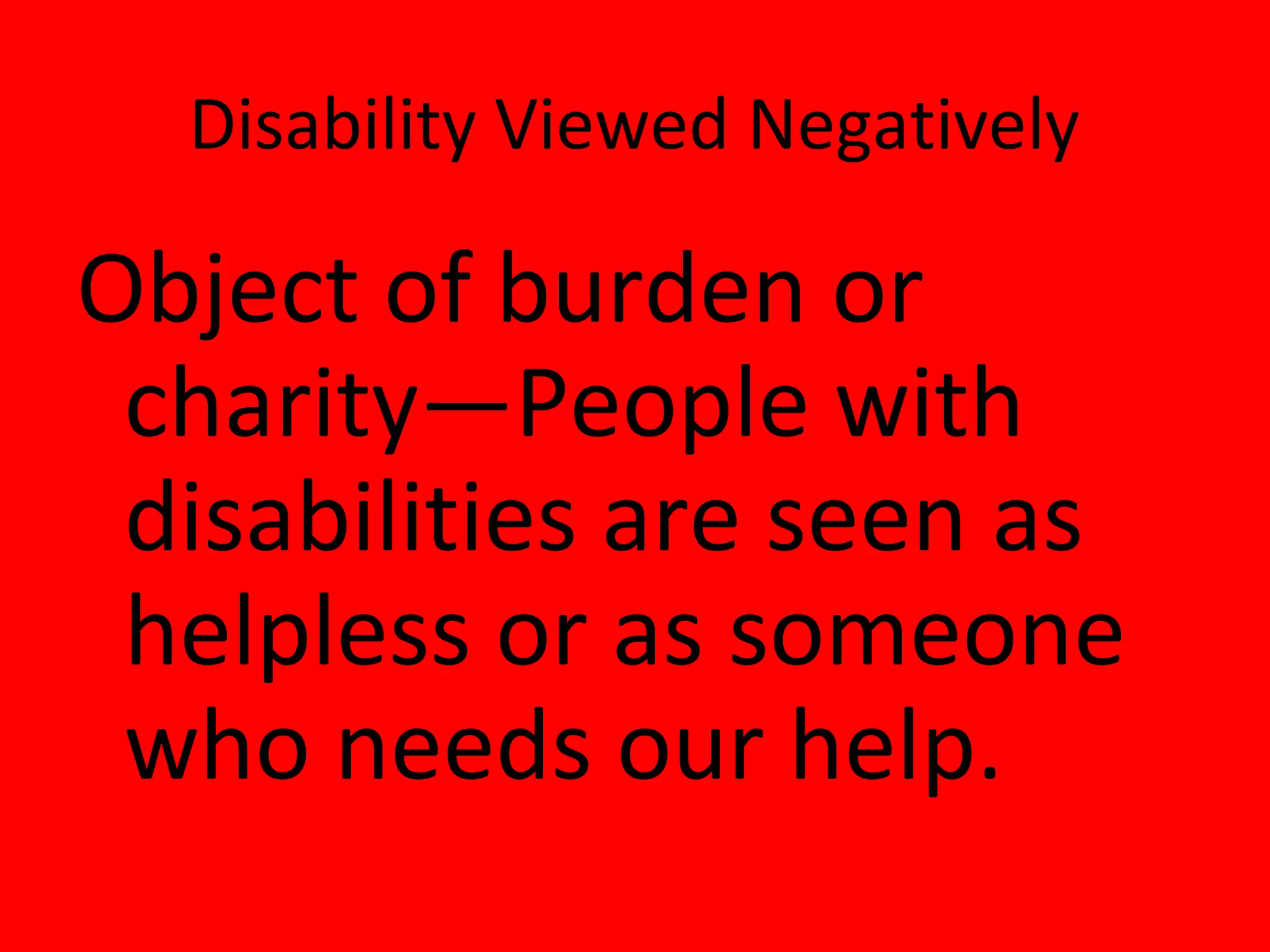 Disability awareness -powerpoint | PPT