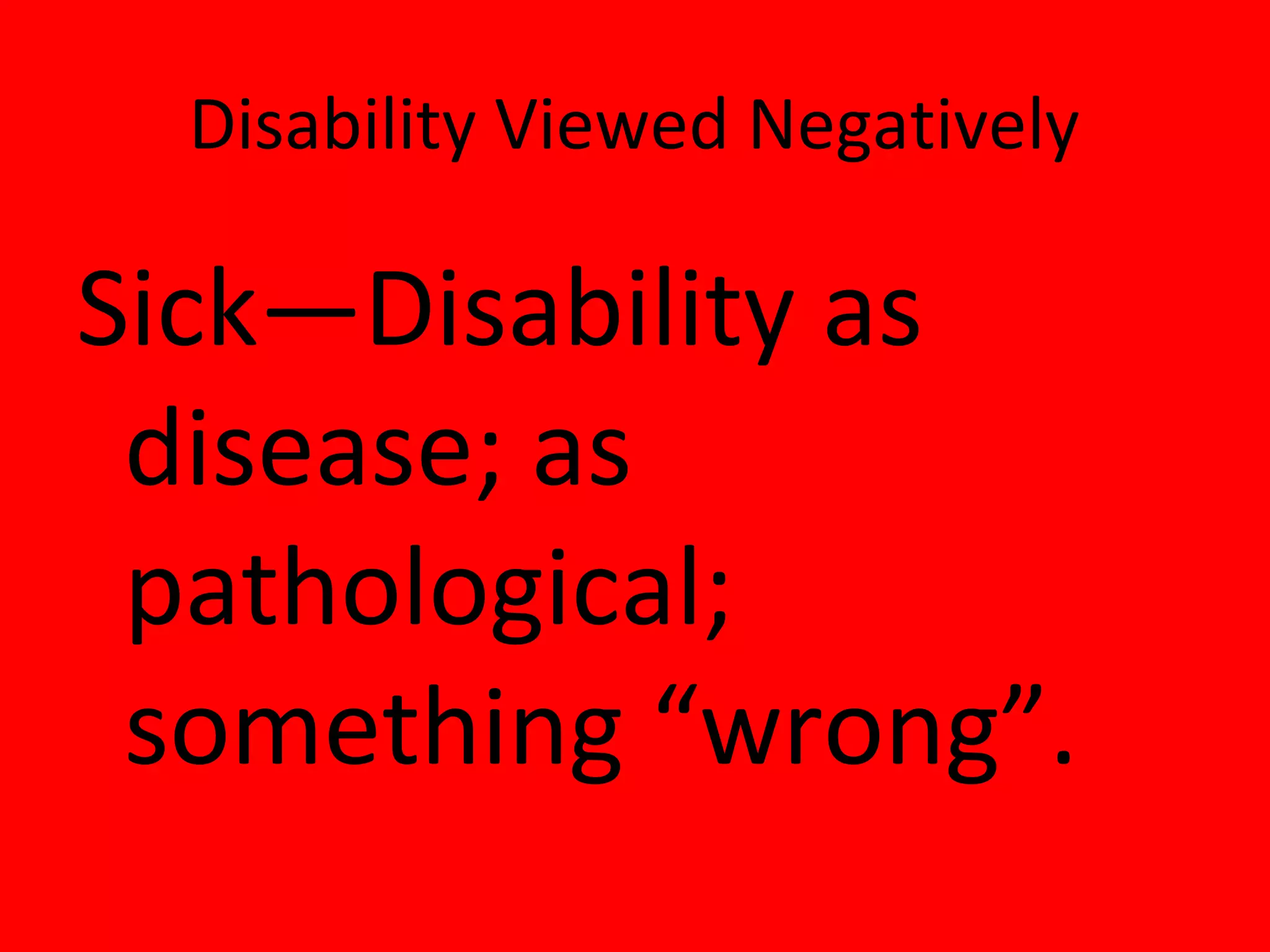 Disability awareness -powerpoint | PPT