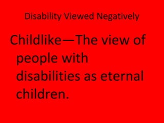 Disability awareness -powerpoint | PPT