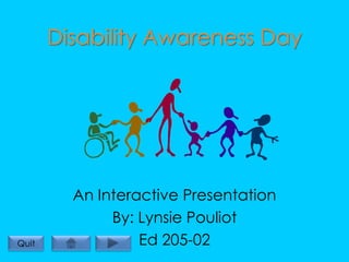Disability Awareness Day | PPTX