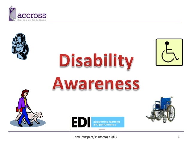 Disability awareness pt version | PPTX