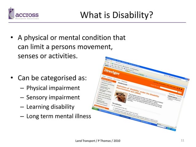 Disability awareness pt version | PPTX