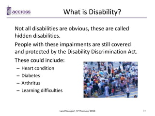 Disability awareness pt version | PPTX