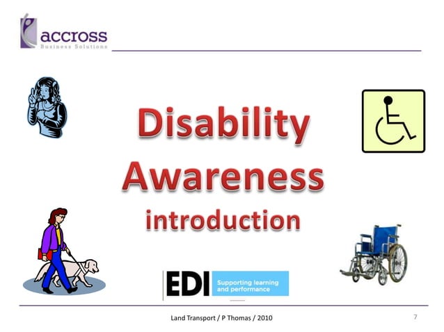Disability awareness pt version | PPTX