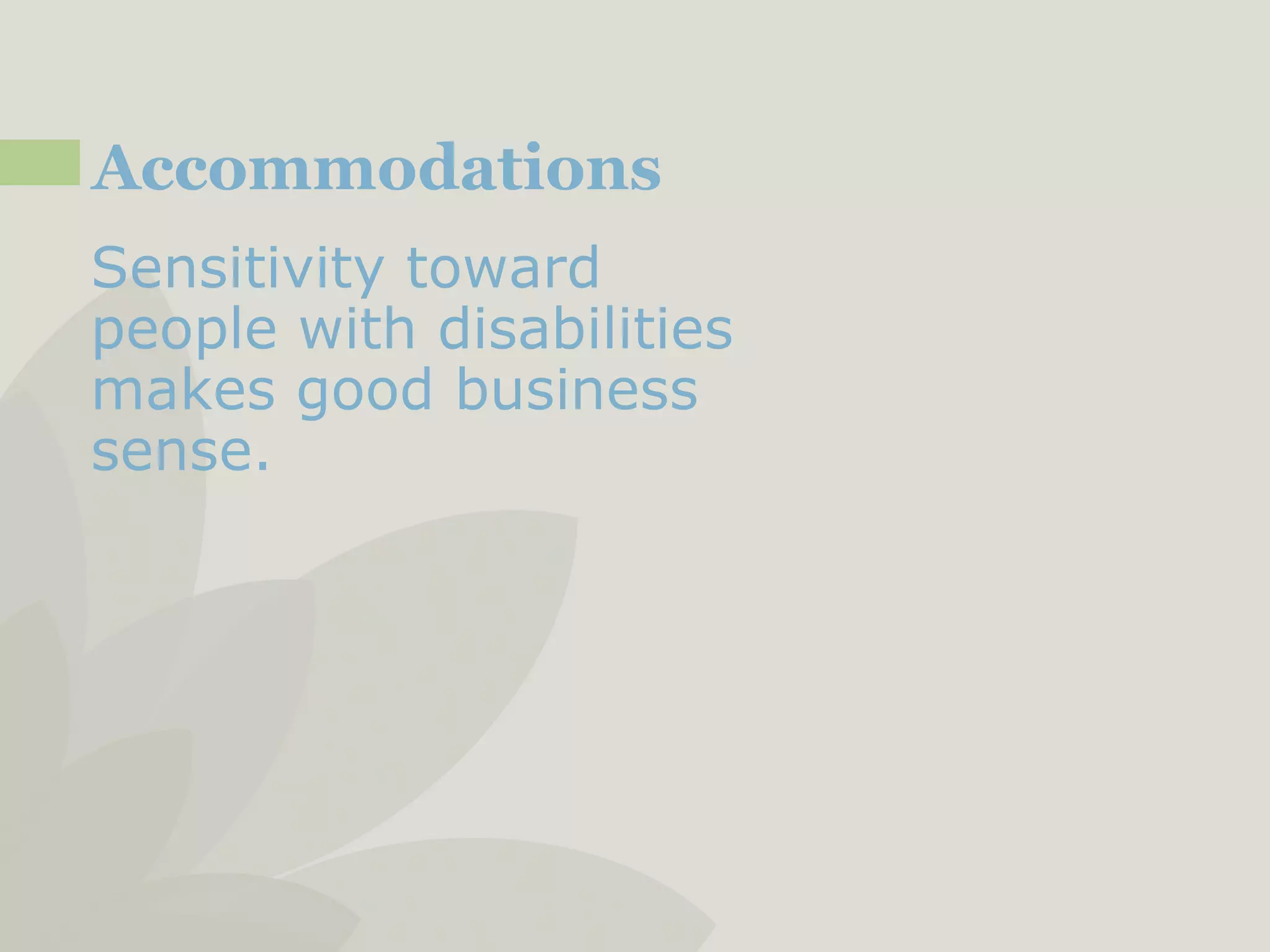 Disability Awareness Training | PPT