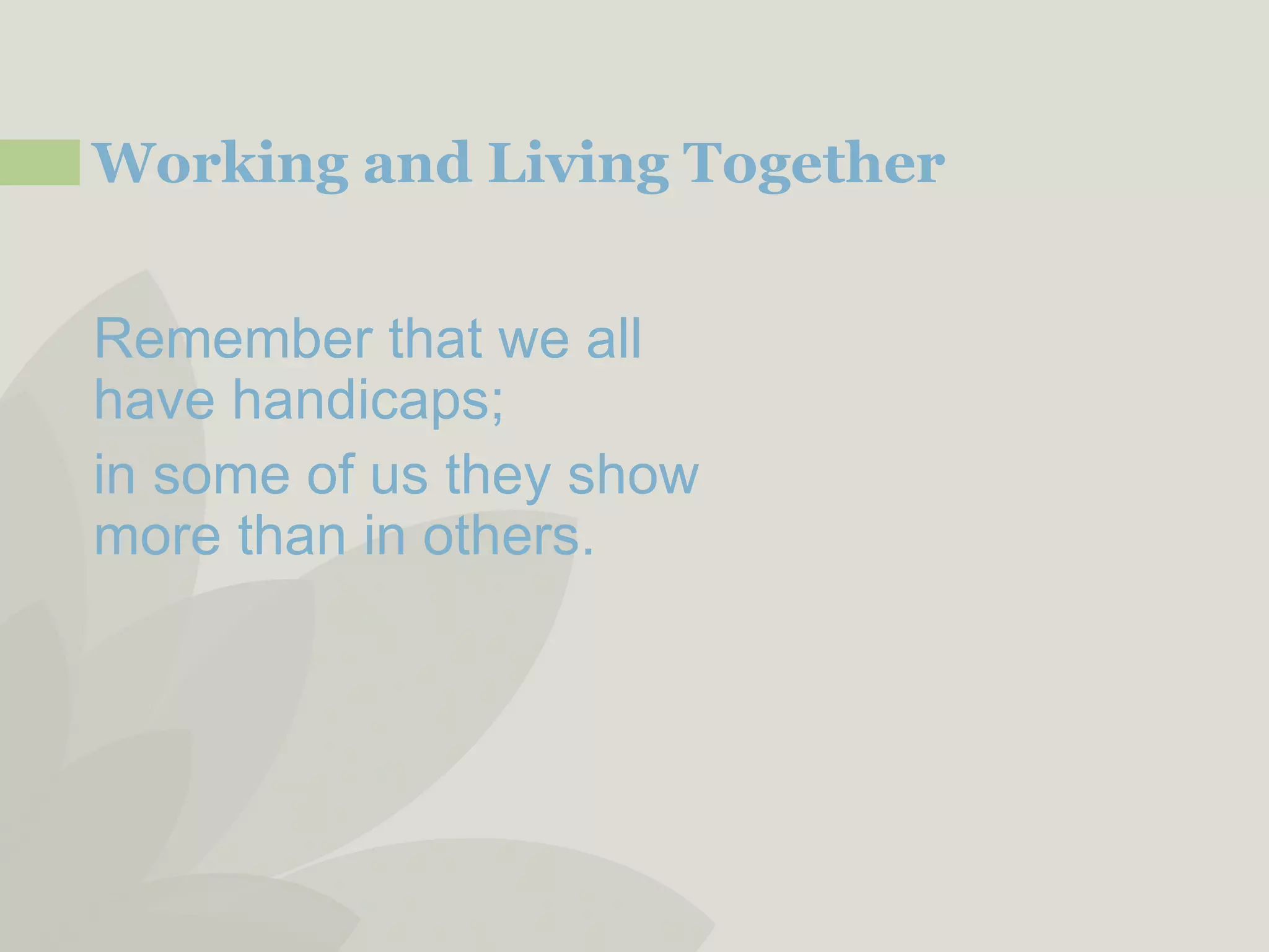 Disability Awareness Training | PPT