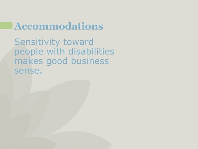 Disability Awareness Training | PPT