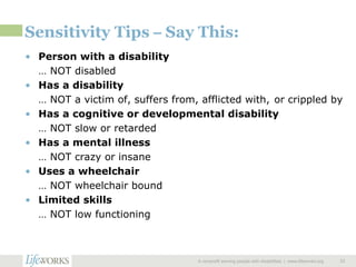 Disability Awareness Training | PPT