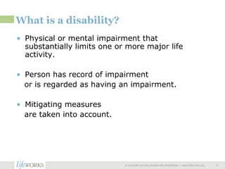 Disability Awareness Training | PPT