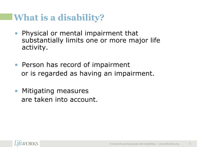 Disability Awareness Training | PPT