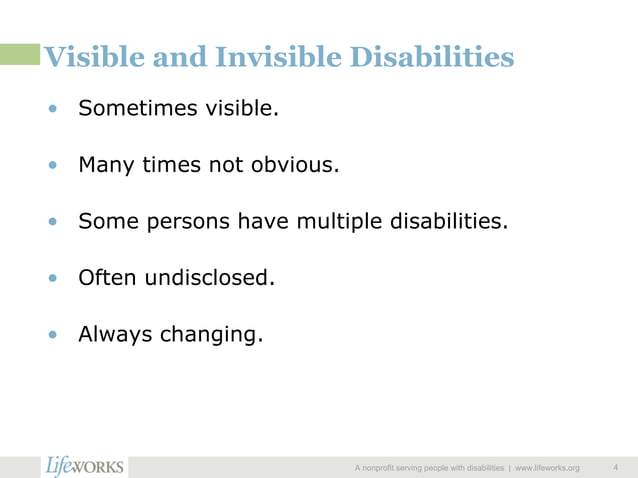 Disability Awareness Training | PPT
