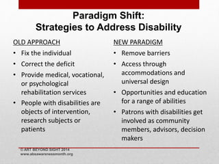 Disability Awareness Training Slideshow | PPTX
