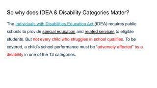 Disability Categories & the IEP Process - MTSS Presentation.pdf