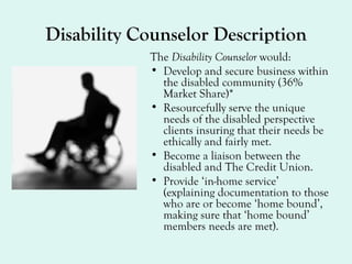 Disability Counselor | PPT