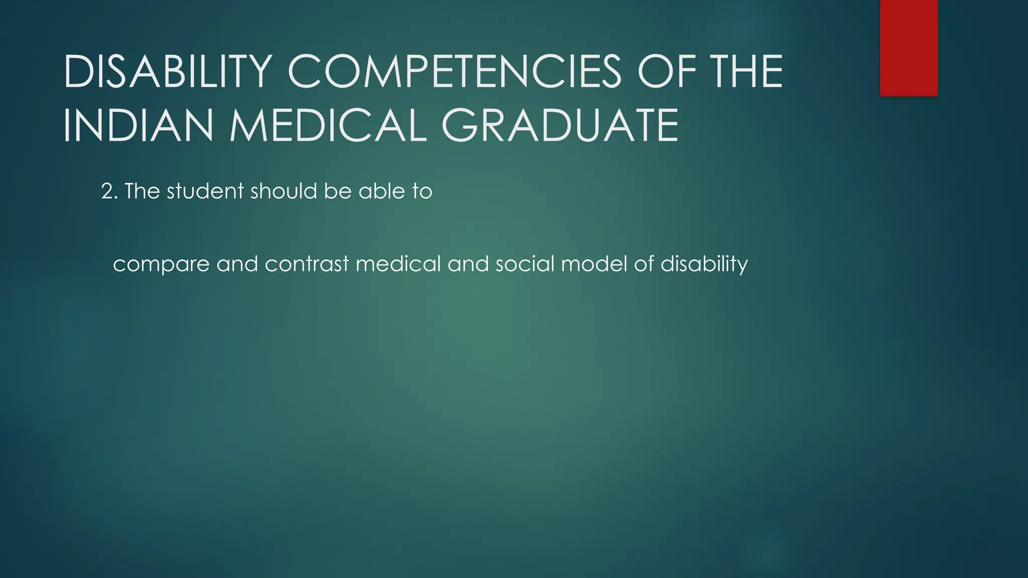 DISABILITY COMPETENCIES for mbbs nmc.pptx