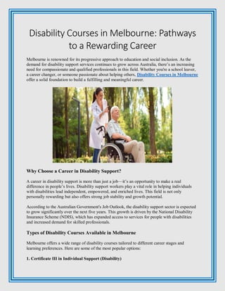 Disability Courses in Melbourne Pathways to a Rewarding Career.pdf