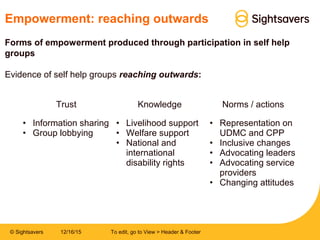 Disability disasters and empowerment | PPT