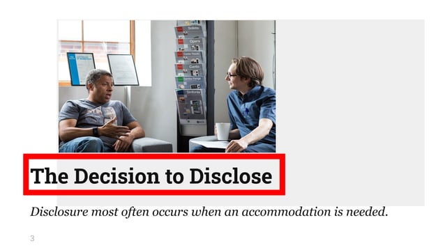 Disability Disclosure | PDF | Resume Writing and Advice | Job Search