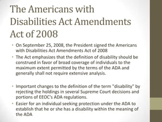 Disability EEO Presentation Final | PPT