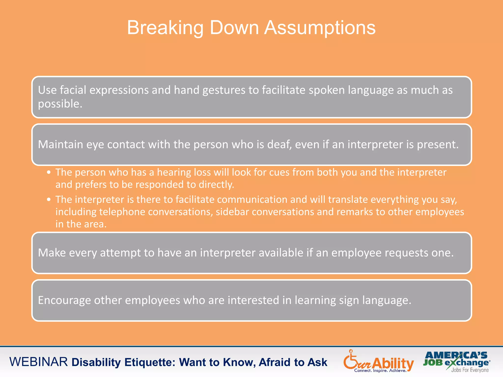 Disability Etiquette: Everything You Wanted to Know, But Are Afraid to ...