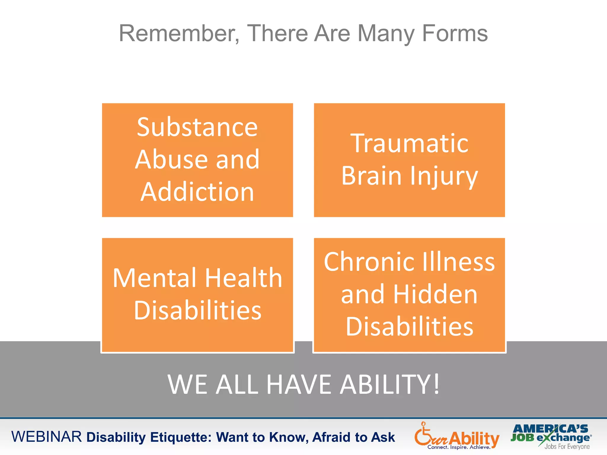 Disability Etiquette: Everything You Wanted to Know, But Are Afraid to ...