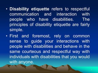 DISABILITY ETTIQUETTE.ppt