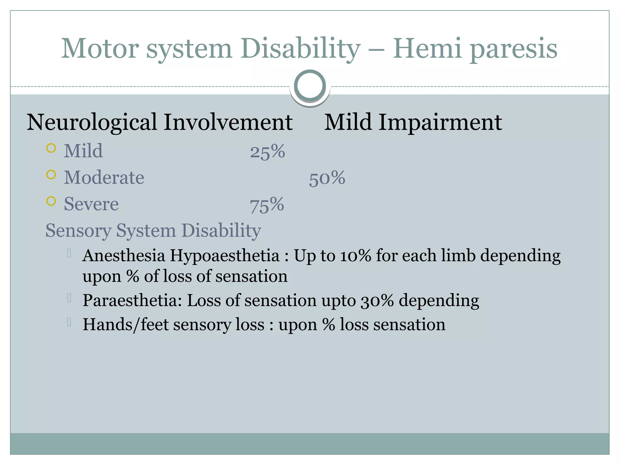 Disability evaluation | PDF