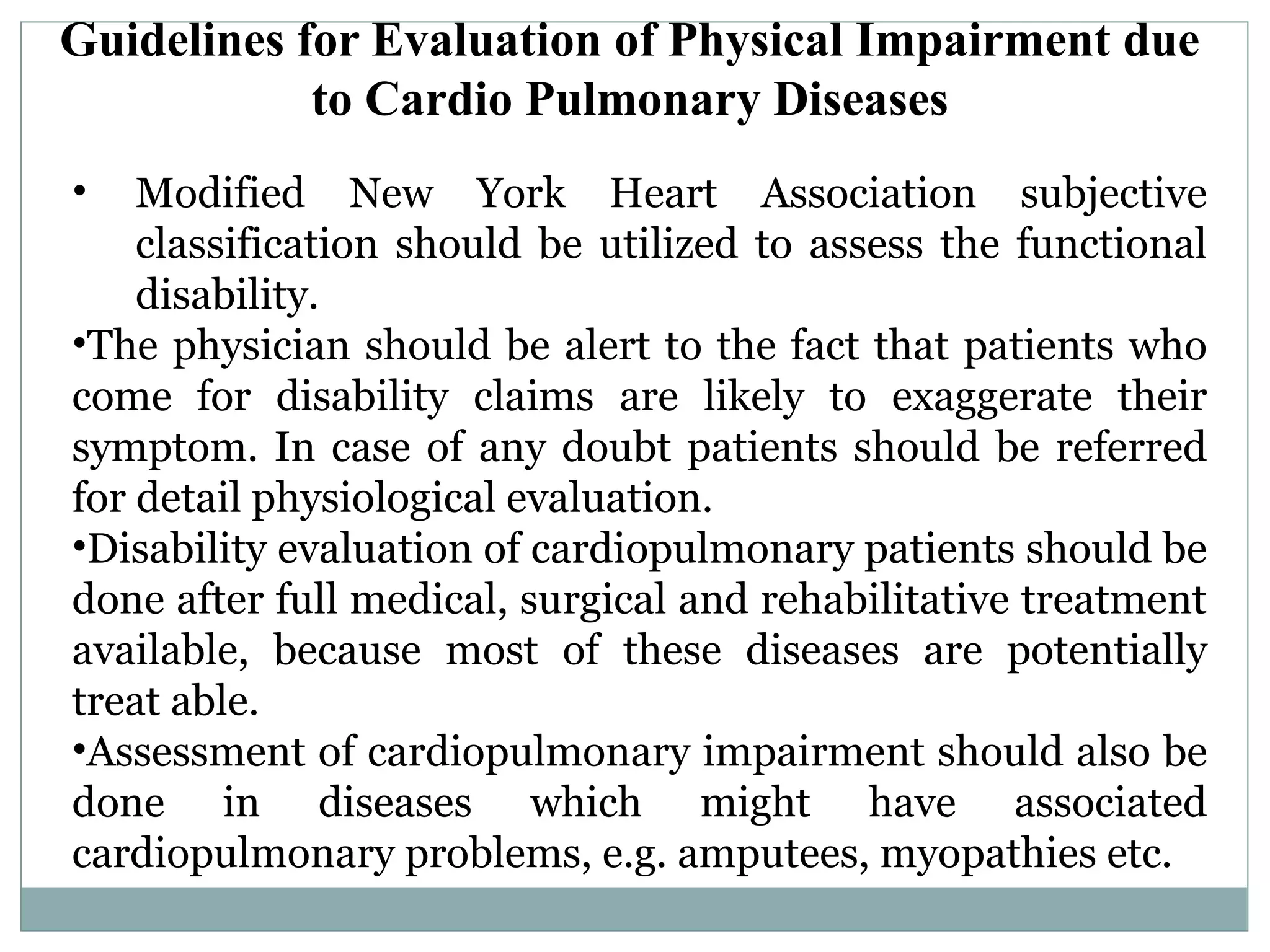 Disability evaluation | PDF