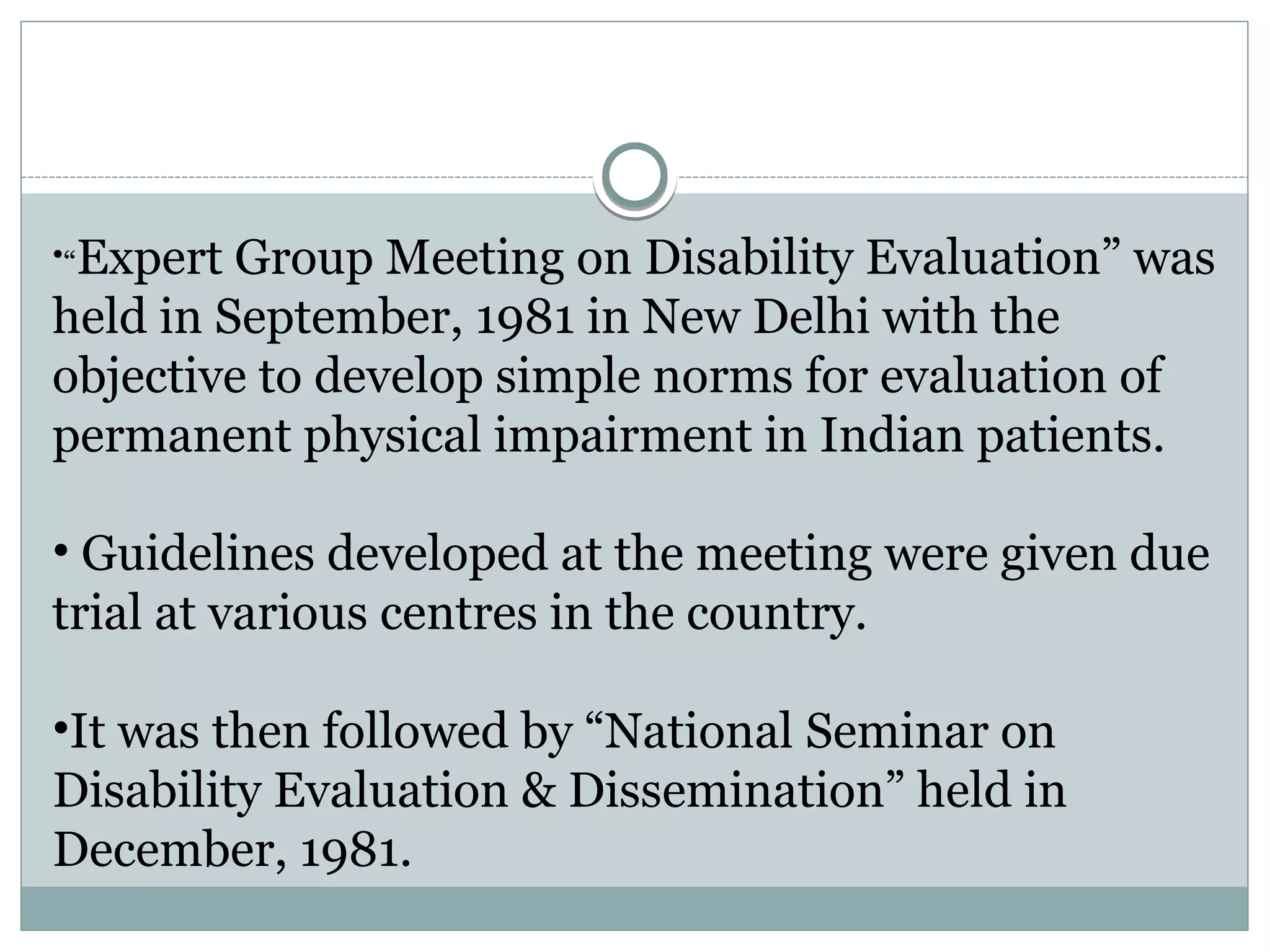 Disability evaluation | PDF