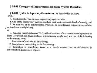 Disability for Lupus Seminar Sharon Christie | PPT