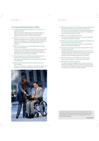 Disability Handbook for Hotels - Hiring People with Disabilities | PDF ...