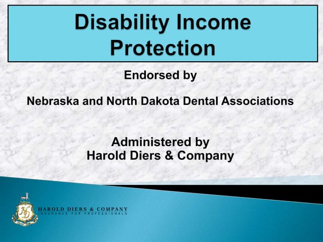 Disability Income Protection | PPT