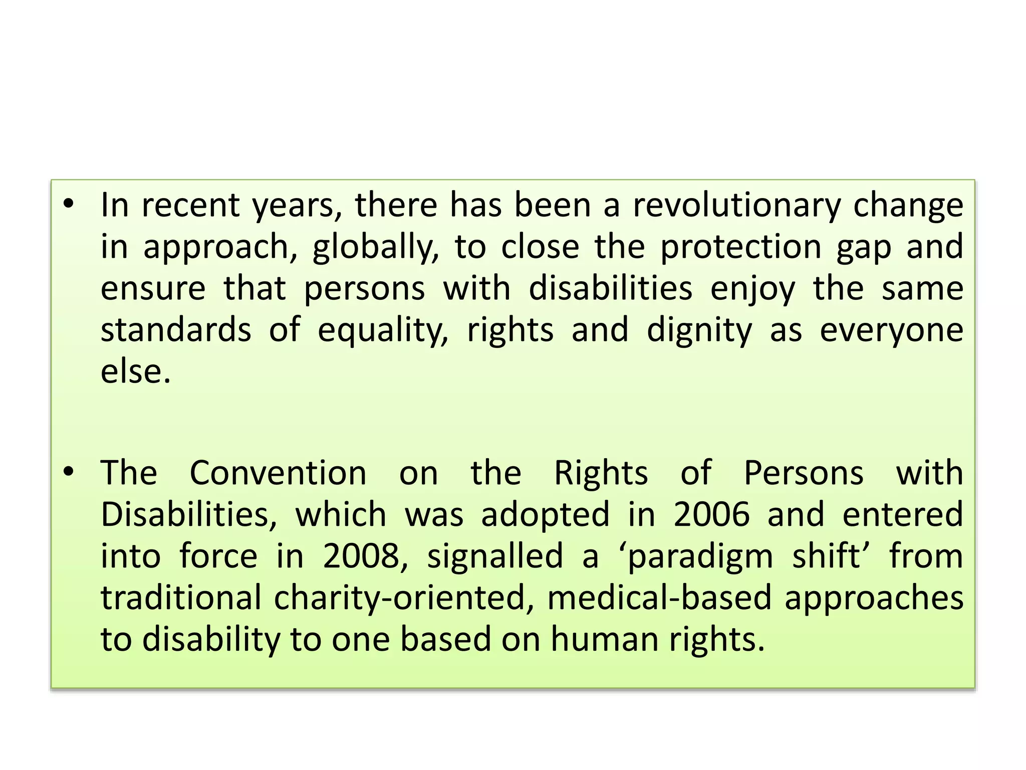 Disability in India & Model of Disability | PPTX