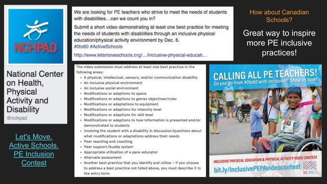 Disability in pe (presentation version) | PPT