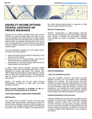 Disability Insurance | PDF