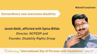 Disability into Ability | PPTX