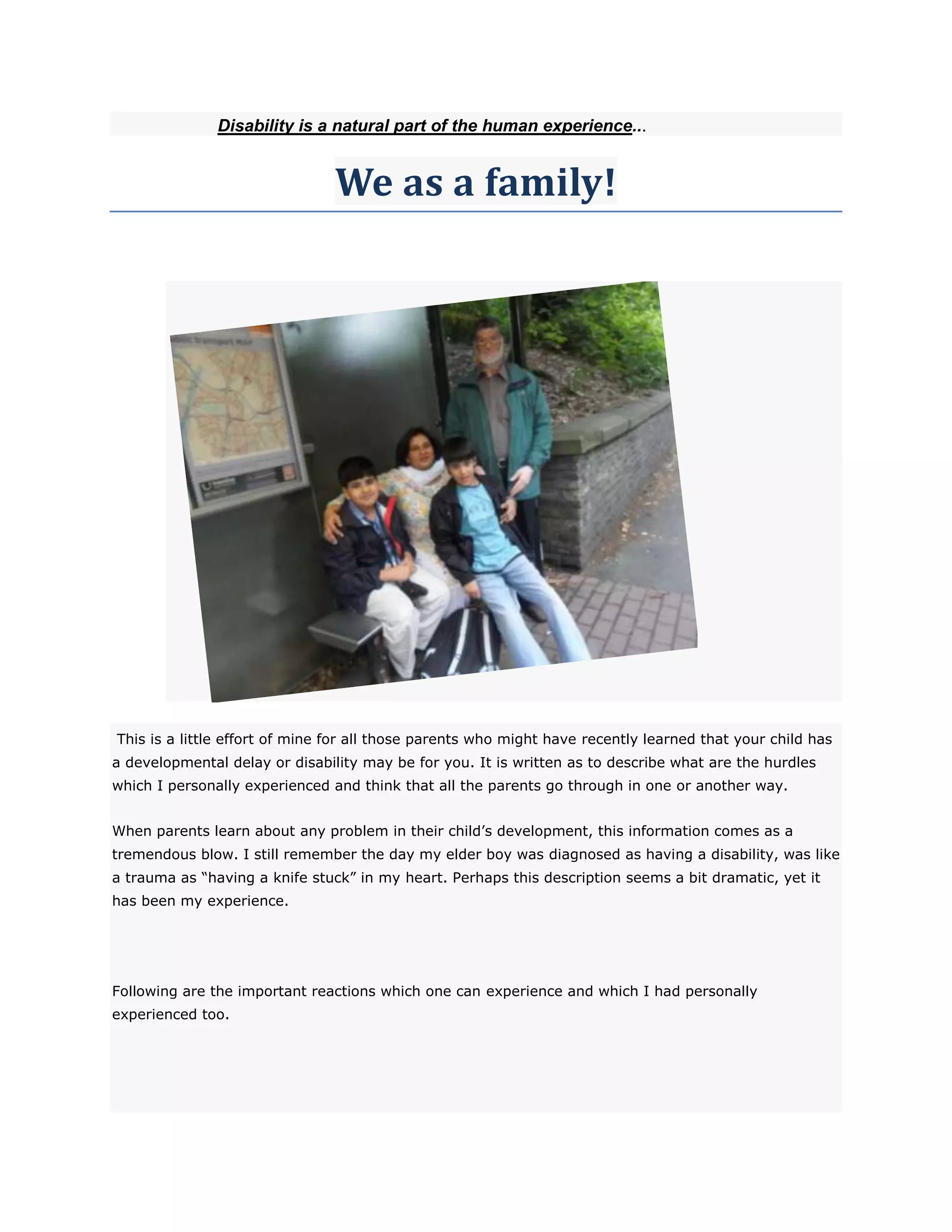 Disability is a natural part of the human experience | DOCX