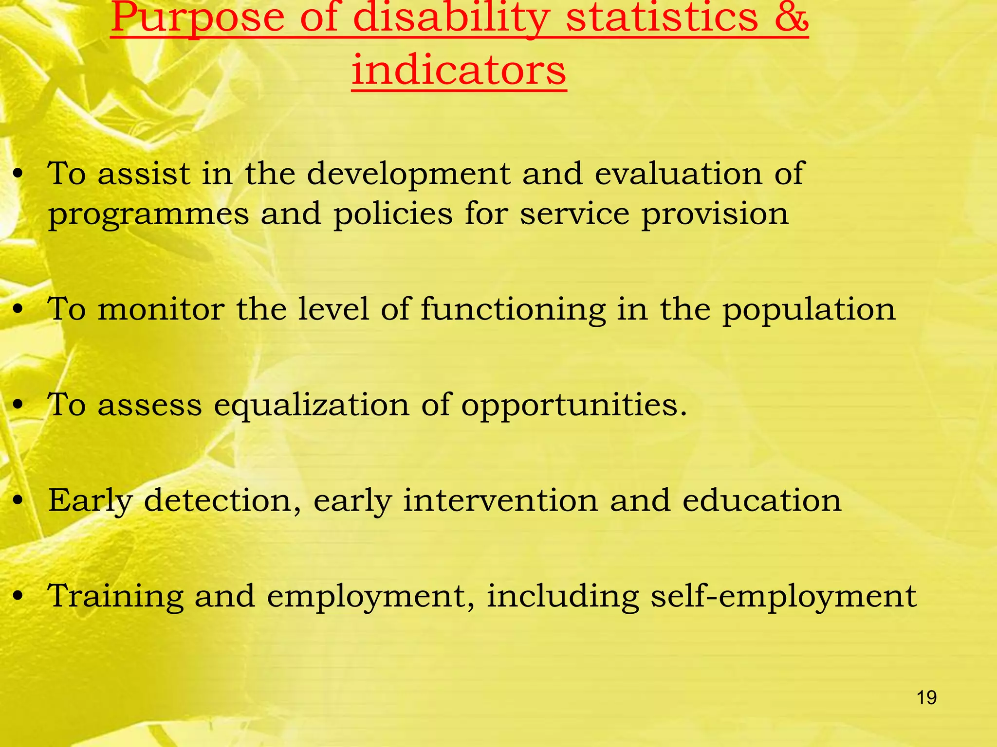 DISABILITY & ITS INDICATORS.pptx