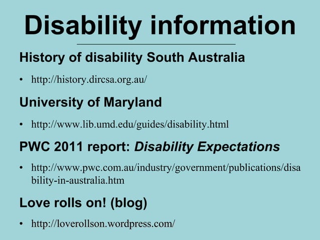 Disability in literature: by Martin Mantle | PPTX